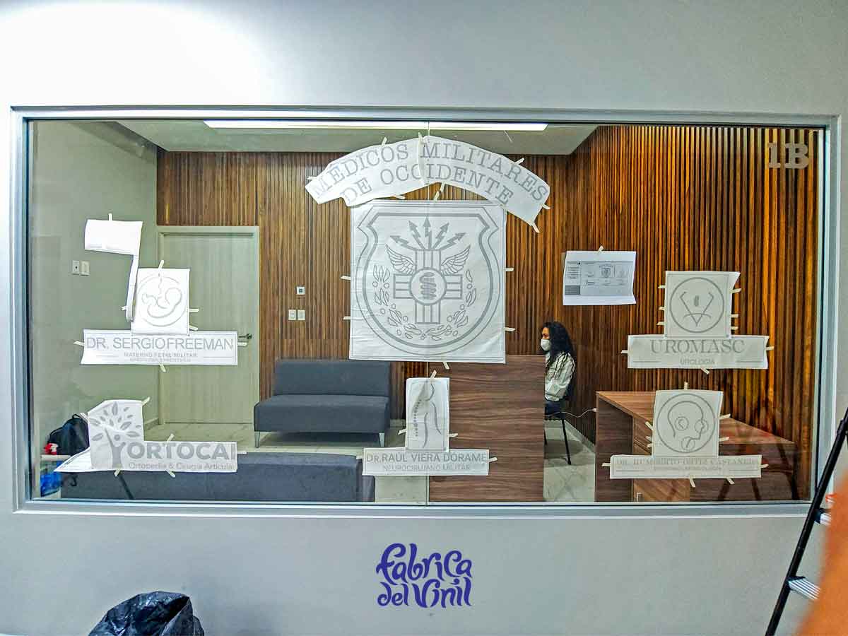 Letreros para Puerta de Consultorio (Hospital Real San José) – Fábrica ...