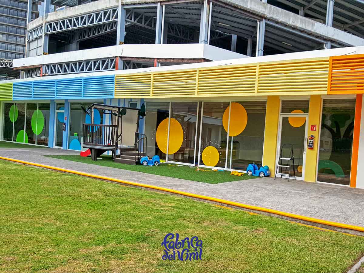 Murales Infantiles para Preescolar Fachadas (Preescolar Alpes ...
